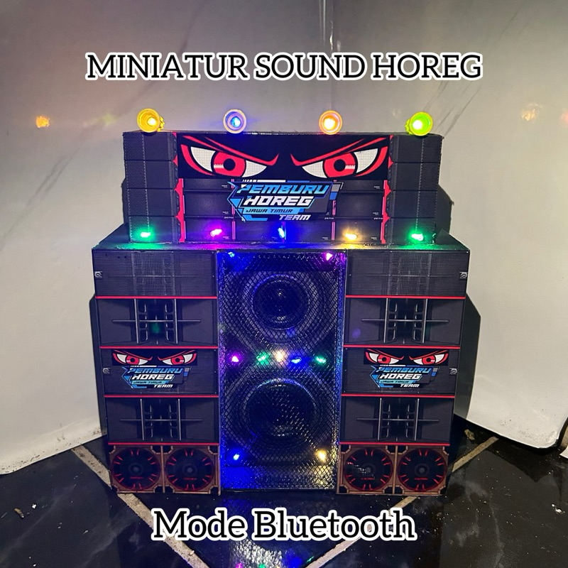 Jual Pemuteran Sound Horeg Miniatur Bluetooth / Speaker Pemburu Horeg ...