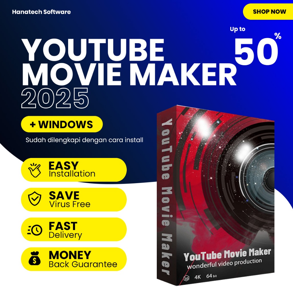 Jual YouTube Movie Maker Platinum [WIN] | Shopee Indonesia