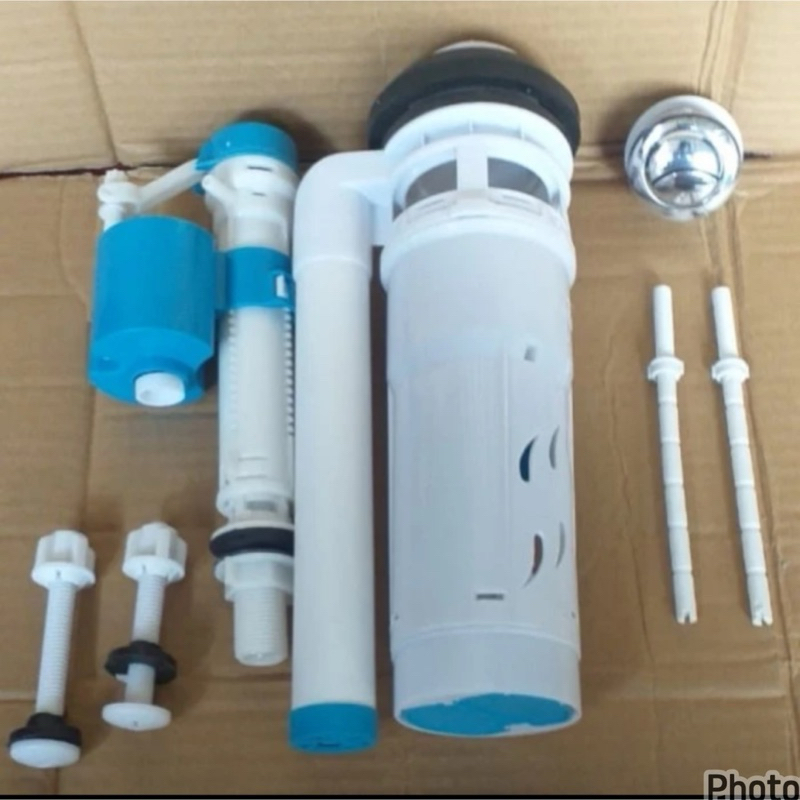 Jual Pelampung Toilet Closet Duduk 2 Tekan/ Dual Flush Alat Closet Dual ...