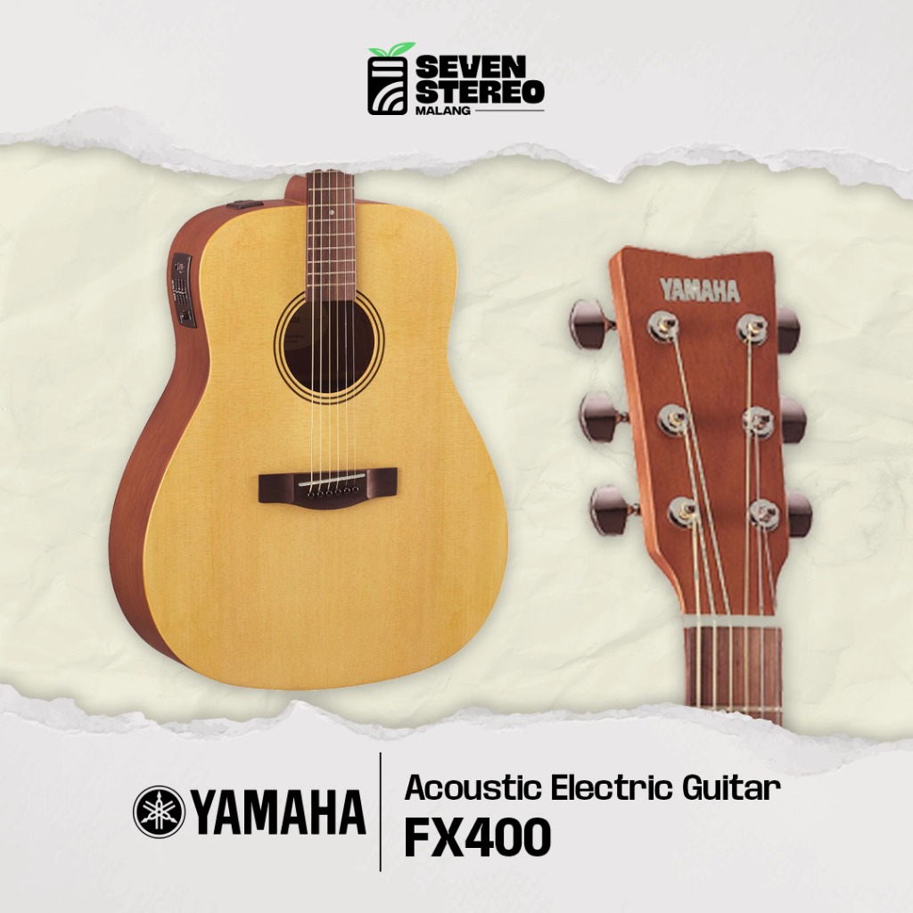 Jual Yamaha FX400 FX 400 Acoustic Electric Guitar Akustik Elektrik ...