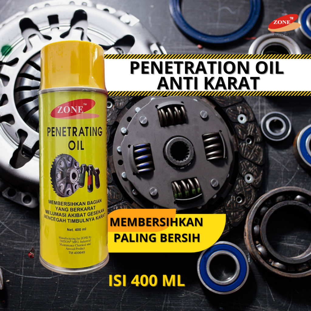 Jual Anti Karat Penetrating Oil Merk ZONE Anti Karat Pelumas Perontok ...