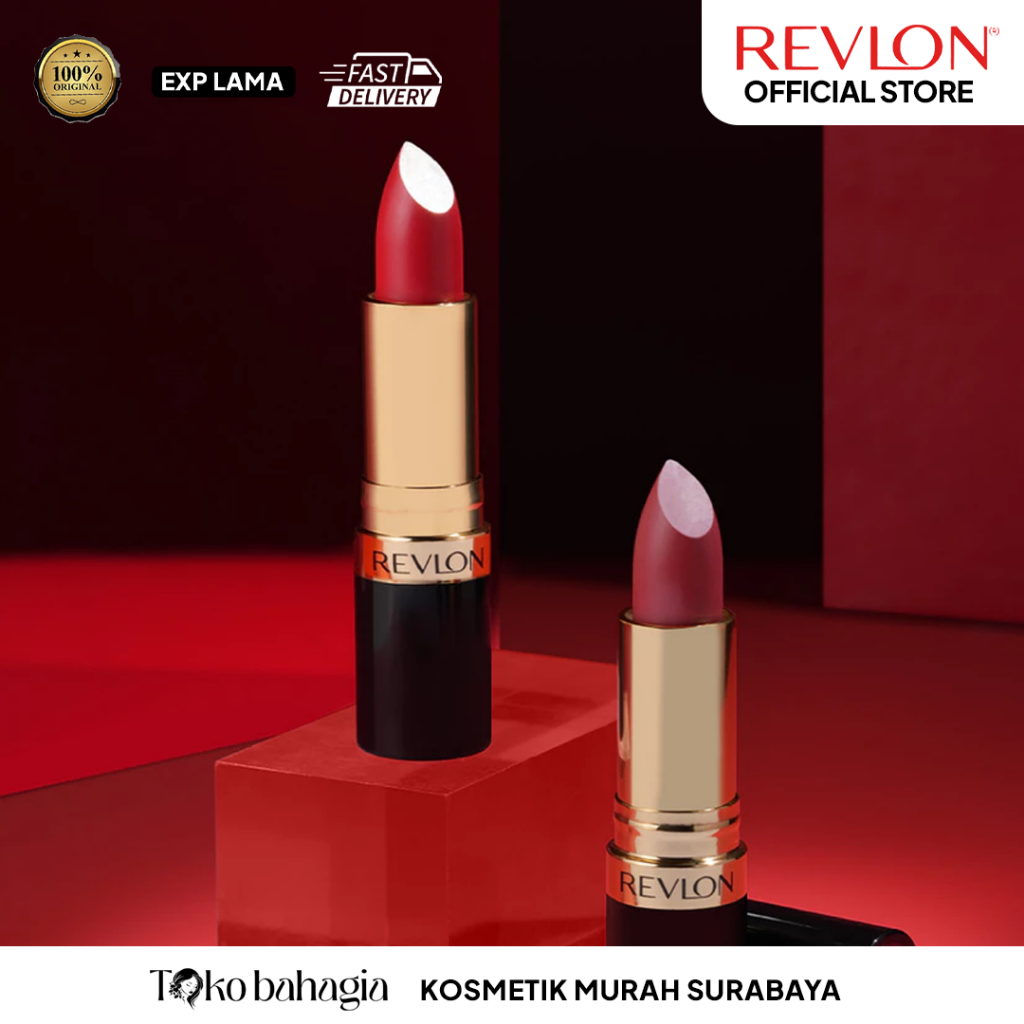 Jual Revlon Lipstik Superlustrous Matte/Matte lipstik (Lipstik Ori ...