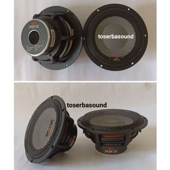 Jual Speaker Midbass Ceramic Genetic CR 6,5 inch audio mobil | Shopee ...