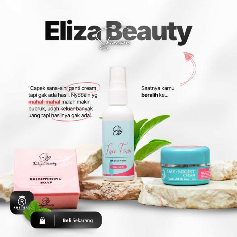 Jual Elizabeauty cream all in one paket hemat 1 paket aman bumil busui ...