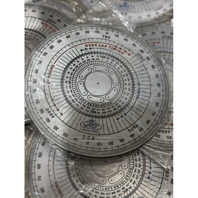 Jual Busur Derajat Timing Busur Dial racing KRT Racing Tebal Bahan almu ...