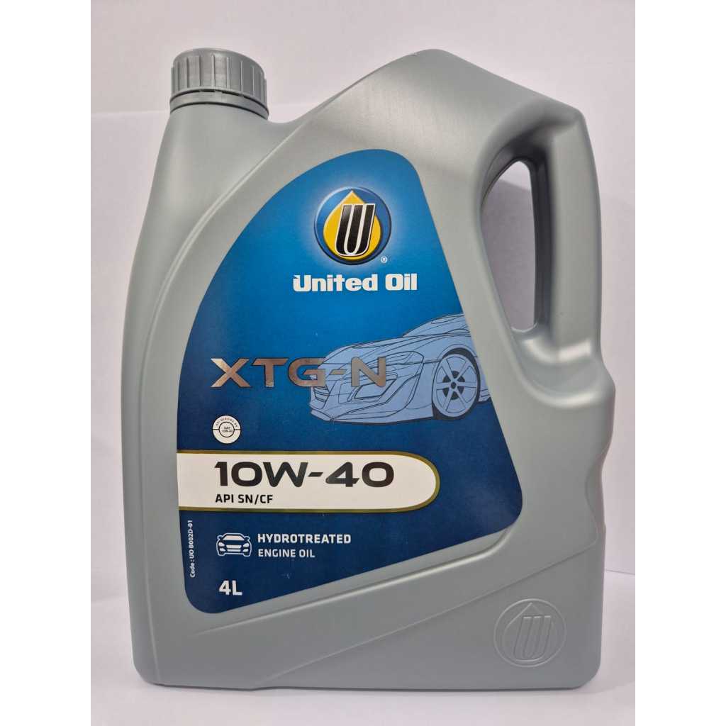 Jual XTG-N SAE 10W - 40 SN 4 L (Hydrotreated EO) | Shopee Indonesia