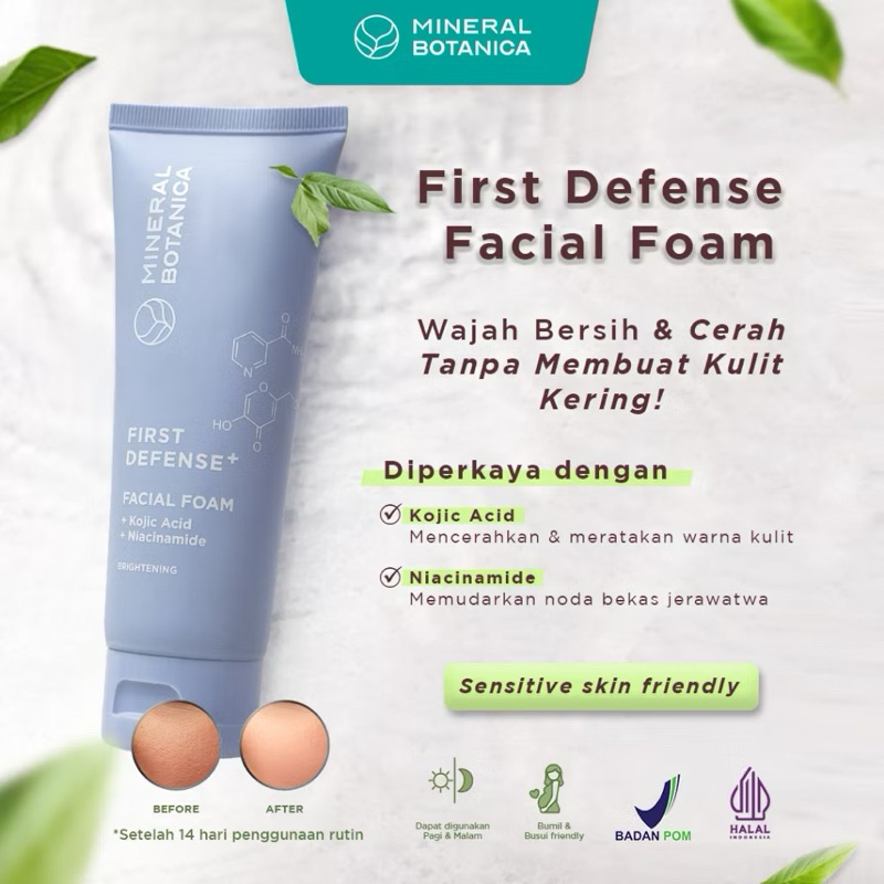 Jual Mineral Botanica First Defense (Biru) | Shopee Indonesia