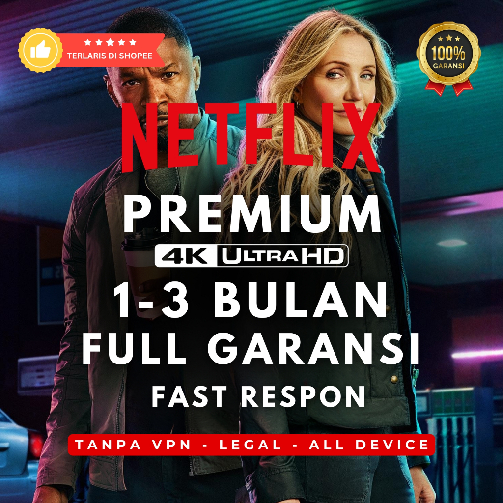 Jual NETFLIXX TERMURAH 4K PRIVATE AMANAH LEGAL GARANSI | Shopee Indonesia