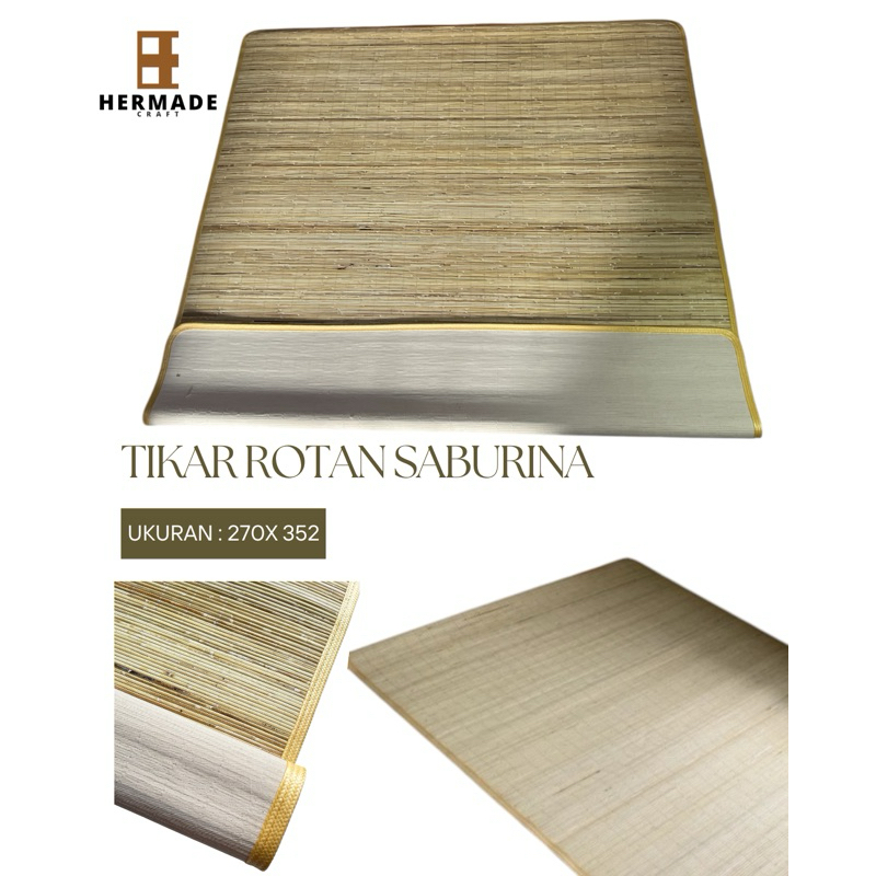 Jual 270 x 352 Rotan Saburina - Lampit Tikar Rotan Saburina , Tikar ...
