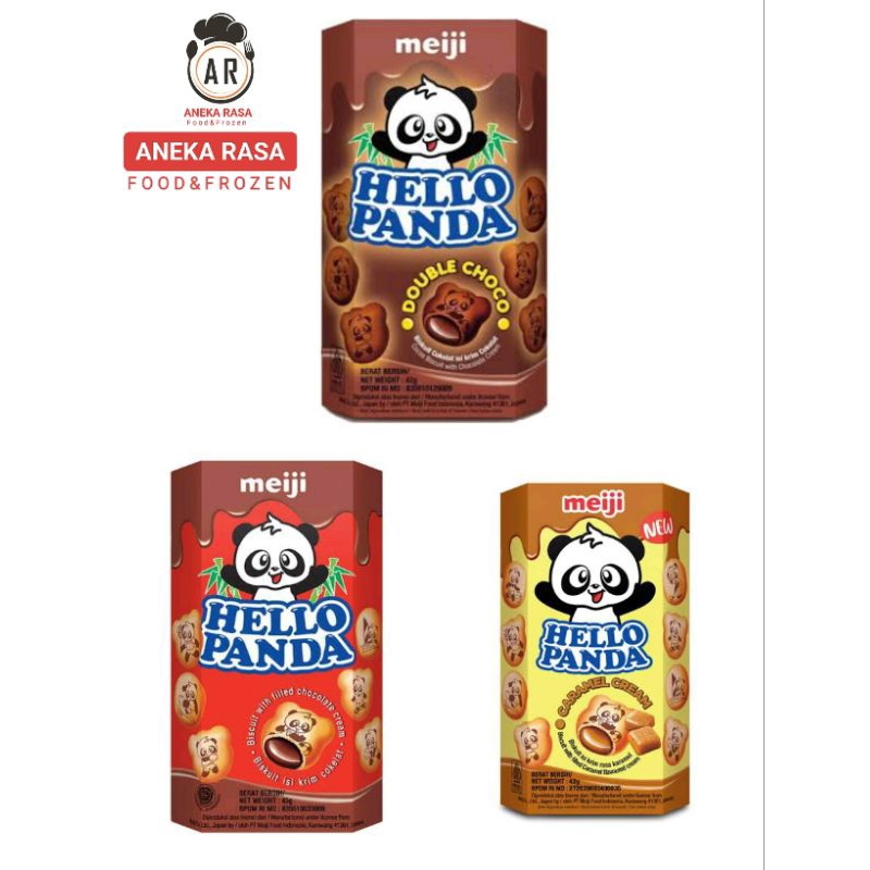 Jual Meiji Hello Panda 42g Coklat, Dobel Coklat dan Karamel | Shopee Indonesia