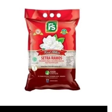 Jual BERAS FS FOOD STATION SETRA RAMOS MELATI 5KG | Shopee Indonesia