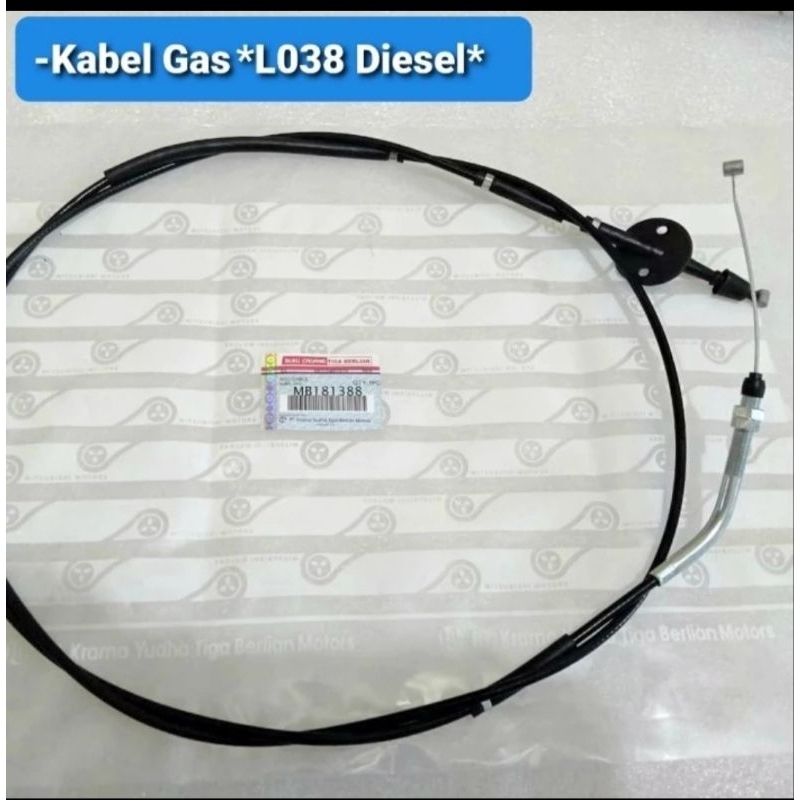 Jual kabel Gas Cable Mitsubishi L300 Disel L038 DIESEL Original ...
