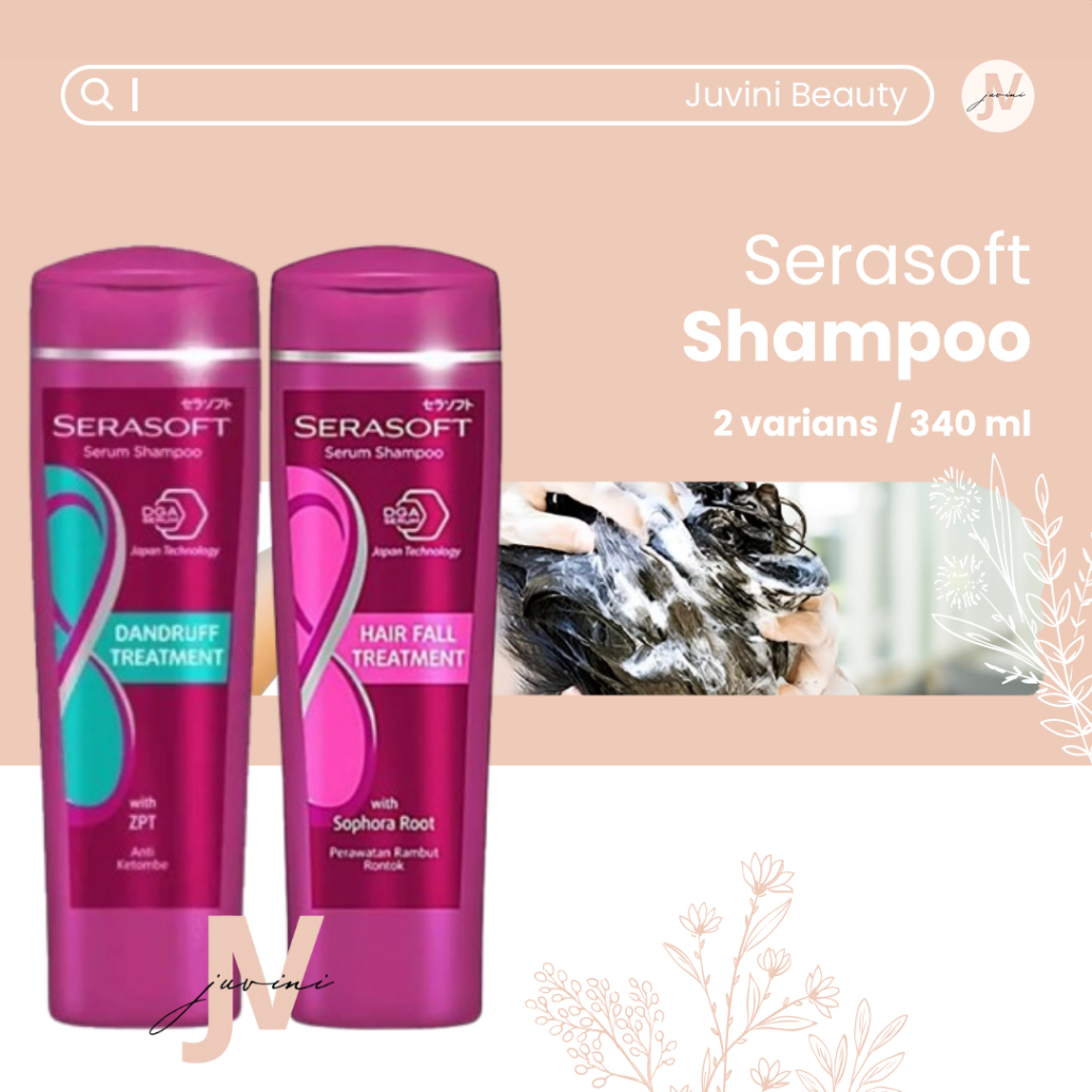 Jual Serasoft Serum Shampoo Dandruff Treatment Anti Ketombe | Hair Fall ...
