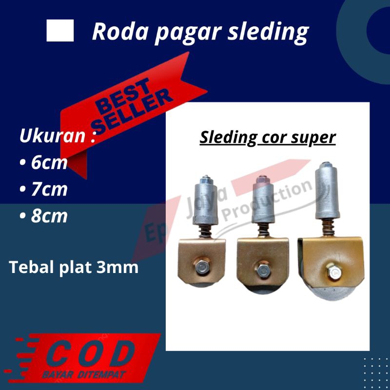 Jual Roda sleding , roda pagar sleding bagus, roda sleding besi cor ...