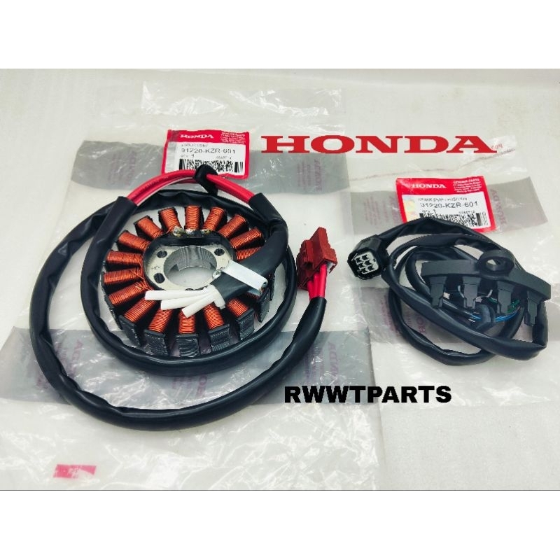 Jual SPULL SPOLL STATOR ASSY PLUS SENSOR CKP HONDA VARIO 125 TECHNO (KZR) | Shopee Indonesia