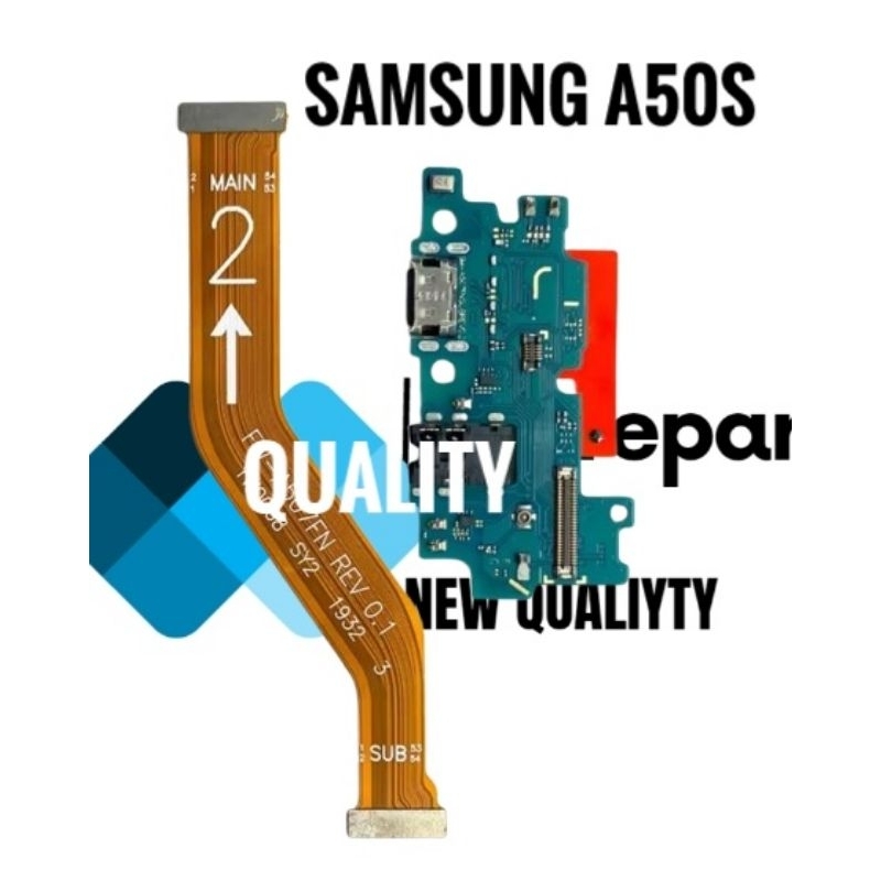 Jual BOARD KONEKTOR PAPAN CAS SAMSUNG A50S PCB CONNECTOR CHARGER PLUG IN + BOARD KONEKTOR PAPAN ...