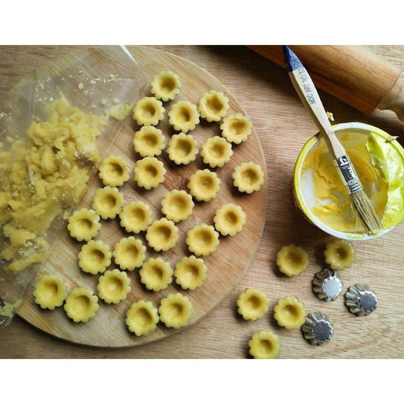 Jual Cetakan Kue Nastar/Cetakan Kue Nastar Bunga Matahari Besar isi 20 ...