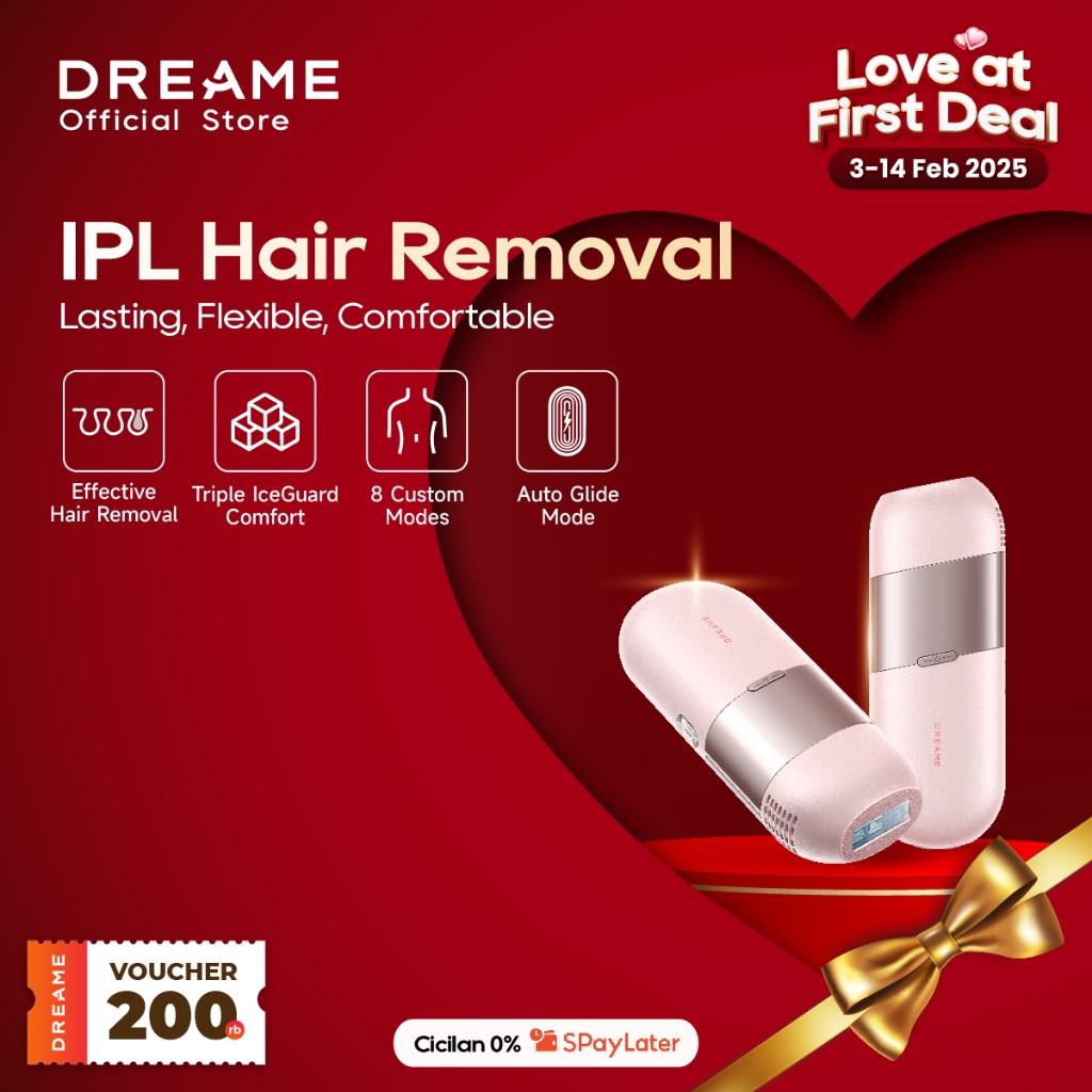 Jual Dreame Sapphire IPL Hair Removal Cooling System Portable | Alat Penghilang Bulu | Shopee ...