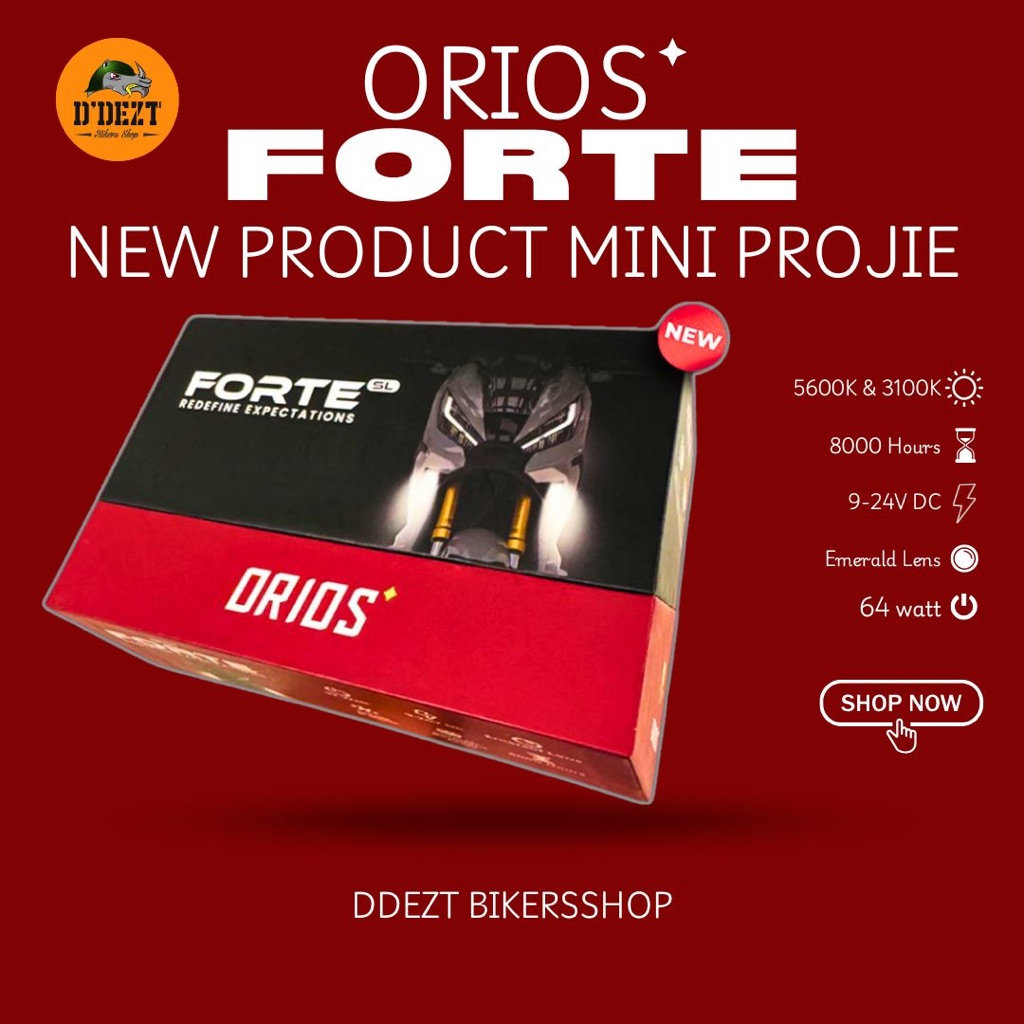 Jual ORIOS FORTE SL LAMPU TEMBAK LAMPU TAMBAHAN 64 WATT | Shopee Indonesia