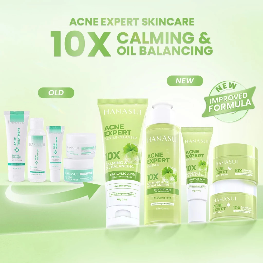 Jual Hanasui Acne Expert Paket | Shopee Indonesia