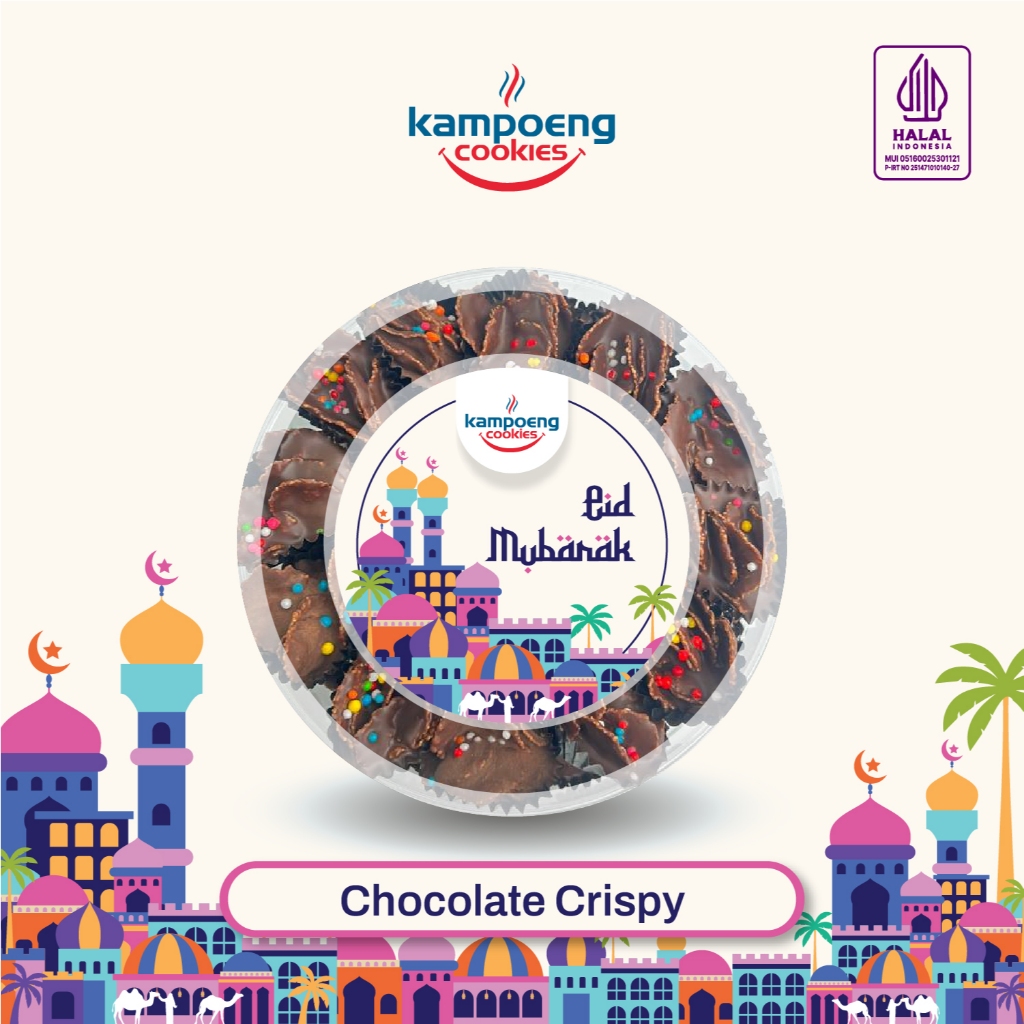 Jual Kue Kering Chocolate Crispy Premium Kampoeng Cookies Lebaran 500 ...