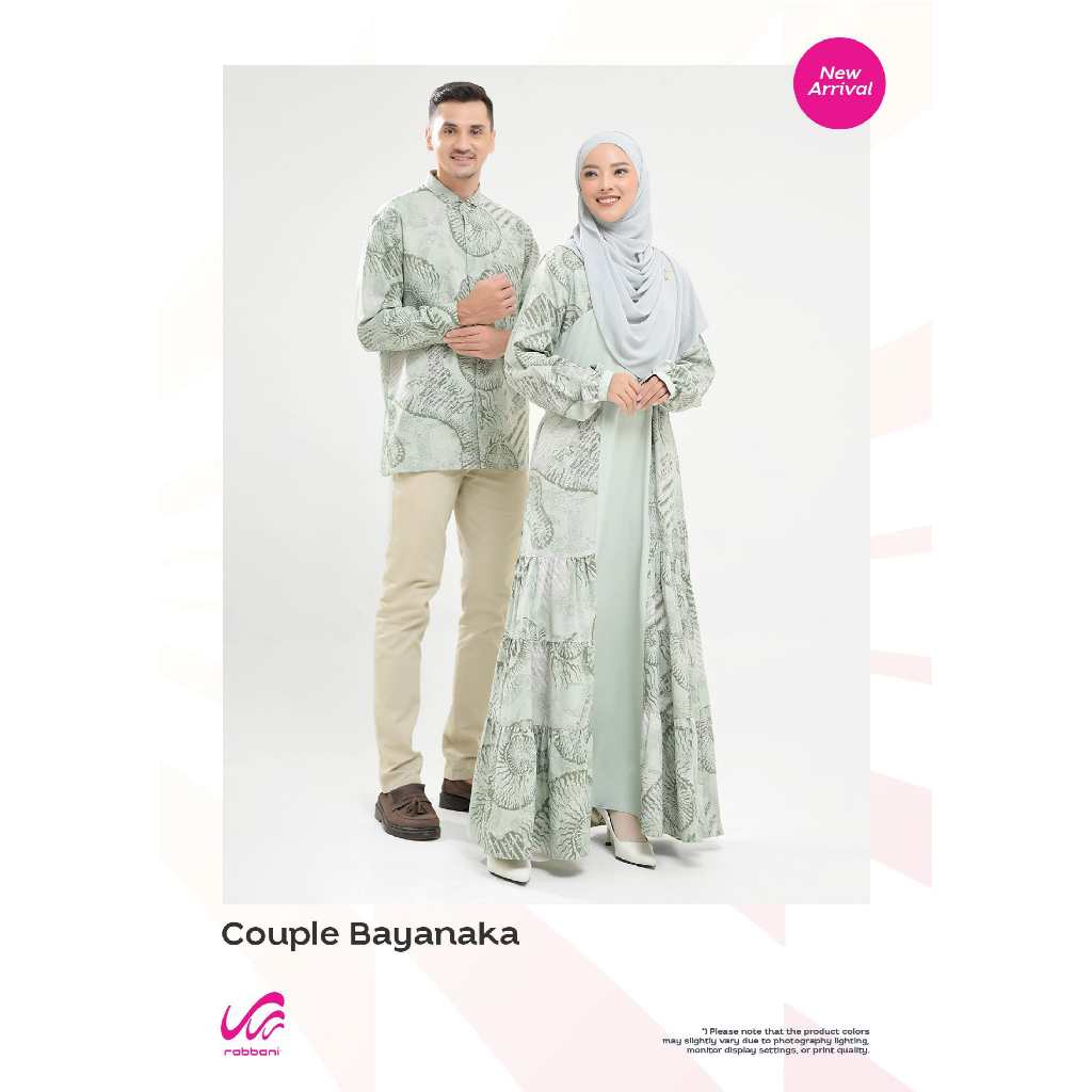 Jual Rabbani Couple Bayanaka | Koko Bayanaka | Gamis Bayanaka | Pakaian Couple | Set Couple [Ori ...