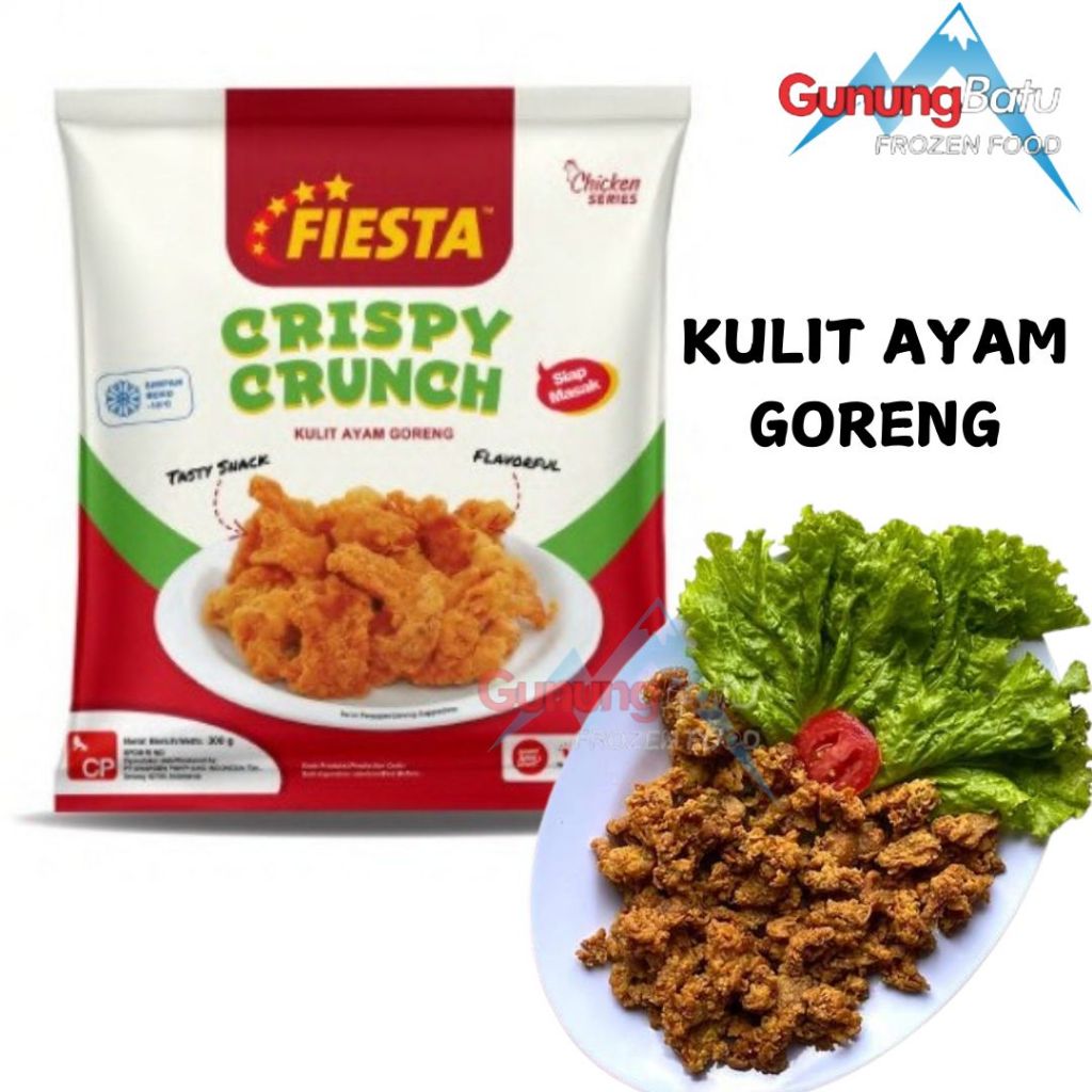 Jual FIESTA CRISPY CRUNCH 300 GRAM / CHAMP CRUNCHY HOTZZ 300 GRAM ...