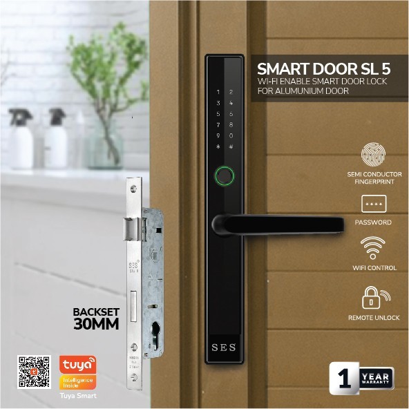 Jual SES Smart Wifi Door Lock SL 5 | Shopee Indonesia