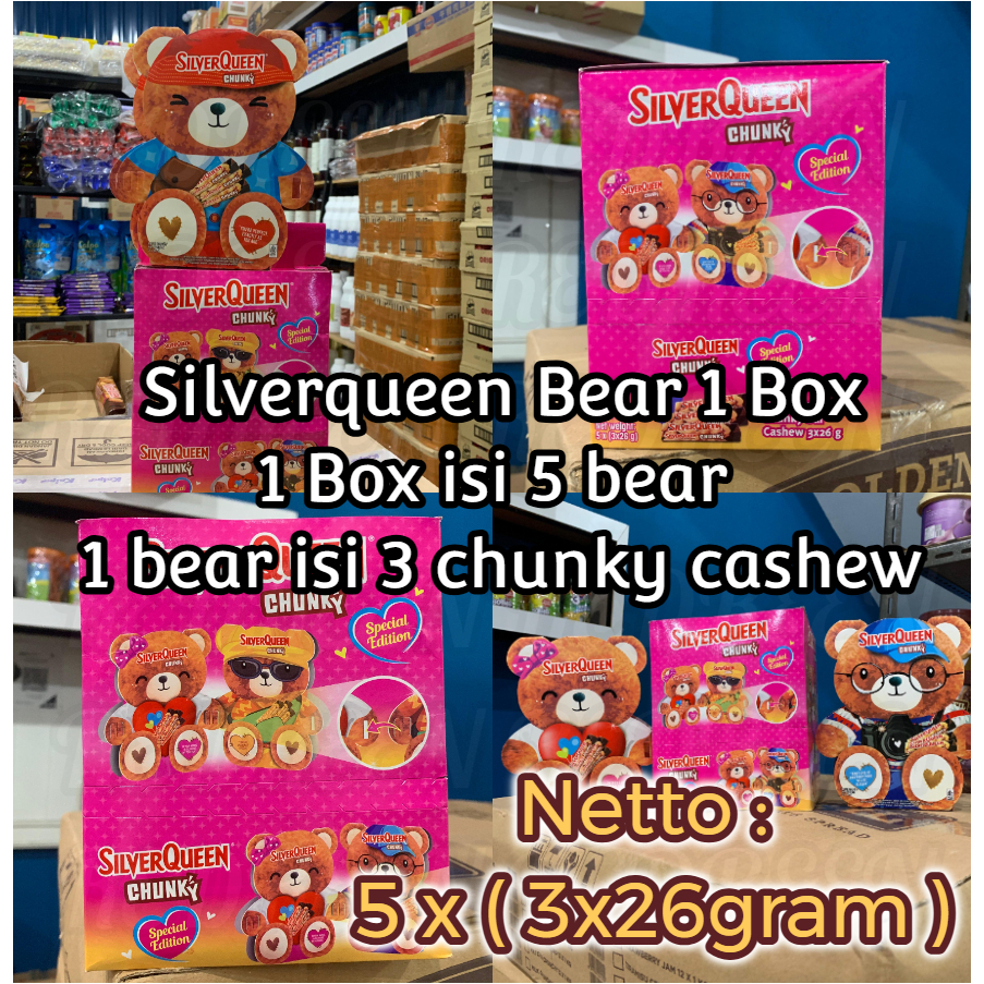 Jual Silverqueen bear edisi valentine special edition silverqueen ...