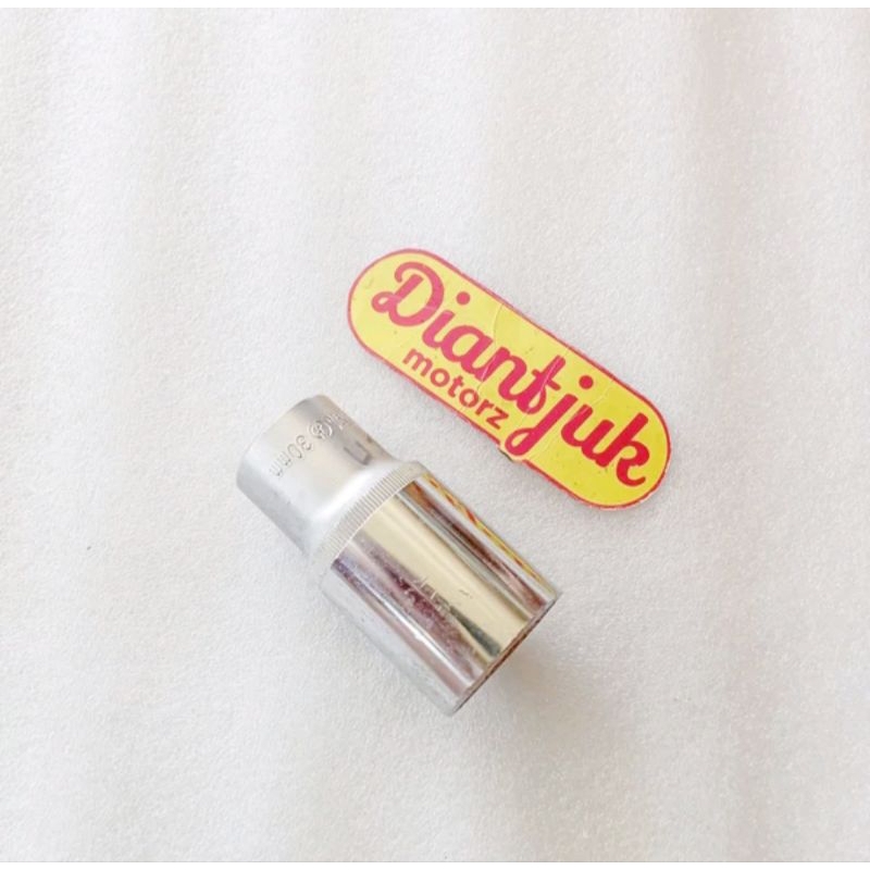 Jual Tools Tool Mata Kunci Sok Shock Panjang 30mm 6pt 30 mm 6 pt Lippro ...