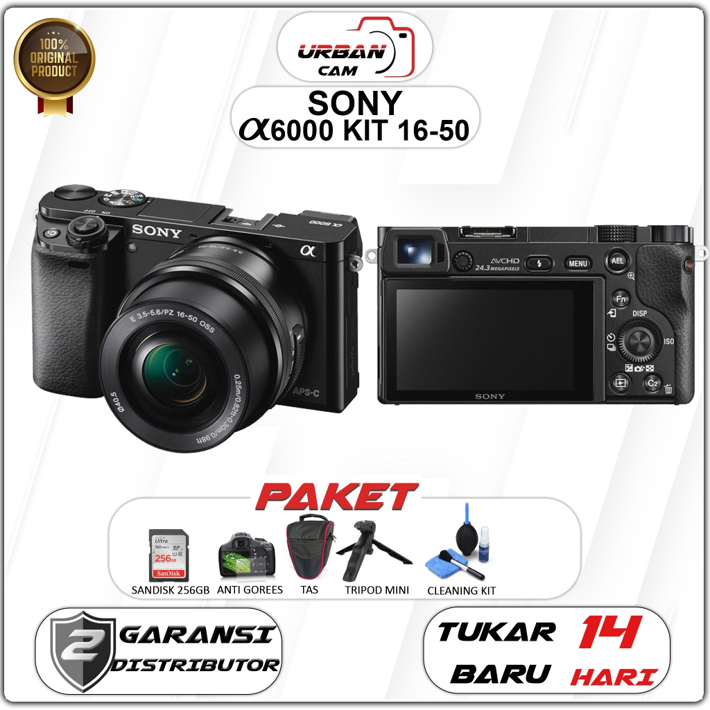 Jual Sony a6000 Mirrorless Camera with 16-50mm / Sony Alpha A6000 kit ...