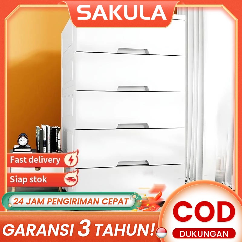 Jual Sakula lemari pakaian plastik/lemari plastik jumbo/kotak ...