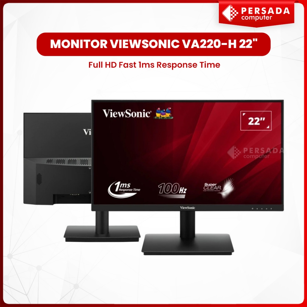 Jual Monitor Viewsonic VA220-H 22"Full HD Fast 1ms Response Time ...