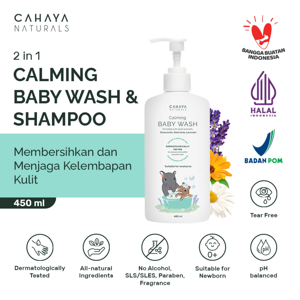 Jual CAHAYA NATURAL SKINCARE BABY BLAM BALM / BABY LOTION / BABY WASH ...