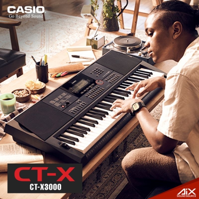 Jual Keyboard Musik Casio CTX3000 / CT X3000 / CT-X3000 Original Garansi Resmi Casio | Shopee ...