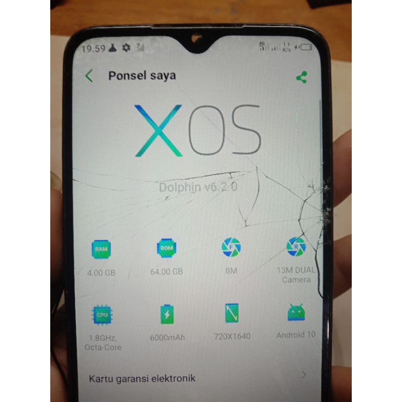 Jual Mesin Infinix Hot 9 play /X680 normal RAM 4 | Shopee Indonesia