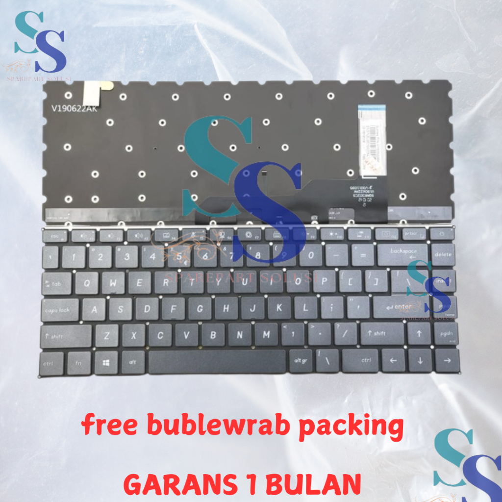 Jual KEYBOARD MSI Modern 14 B11ML B11MO B11MOL B11MOU B11MU B11SB B11SBL B11SBU B4MW backlight ...