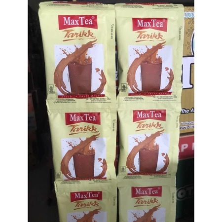 Jual MAX TEA TARIK / TEH TARIK (1 RENCENG ISI 10 SACHET ) | Shopee ...