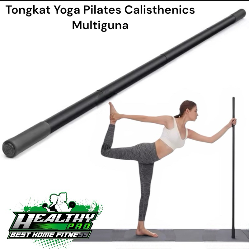 Jual Tongkat Yoga Pilates Tongkat Stretching Tongkat Mobility Versatile ...