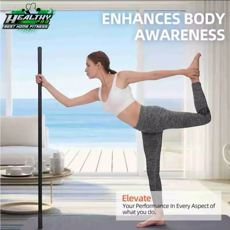 Jual Tongkat Yoga Pilates Tongkat Stretching Tongkat Mobility Versatile ...