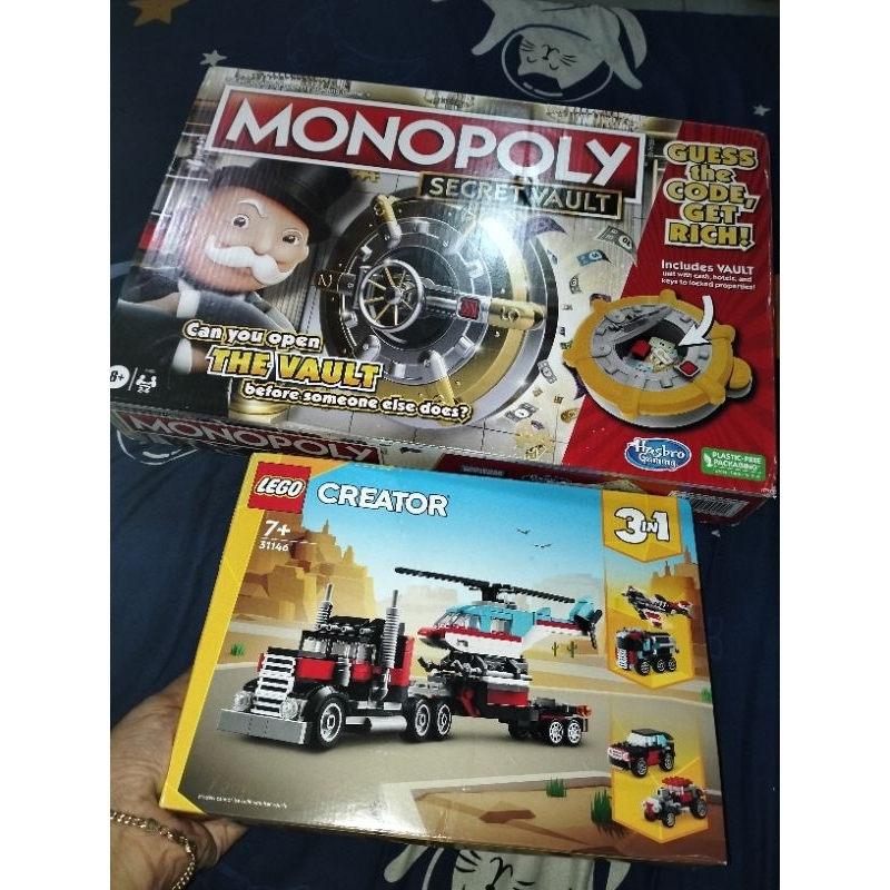 Jual Hasbro Games Monopoly Secret Vault dan Lego Creator | Shopee Indonesia