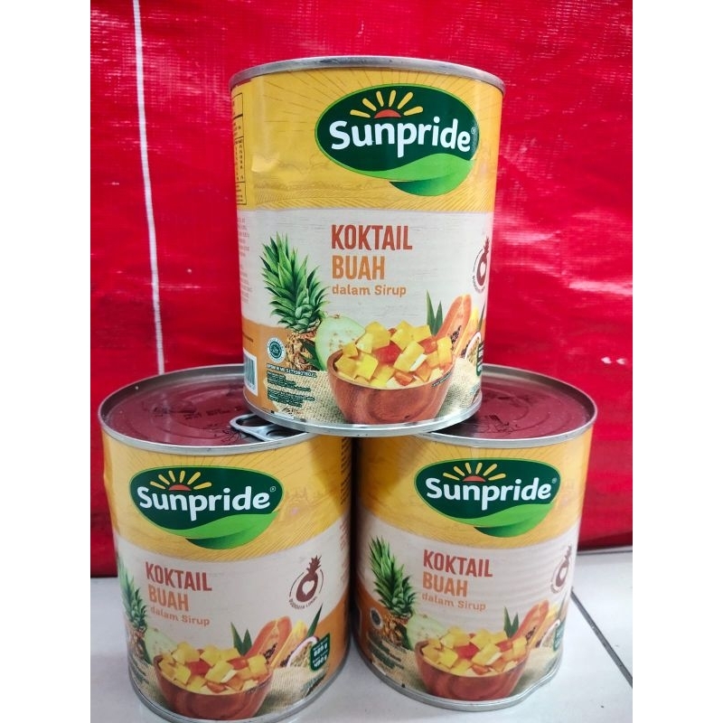 Jual Sunpride tropical fruit salad/buah cocktail dengan sirup 825gram ...
