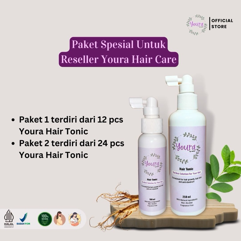 Jual Youra Hair Tonic - Reseller | Shopee Indonesia