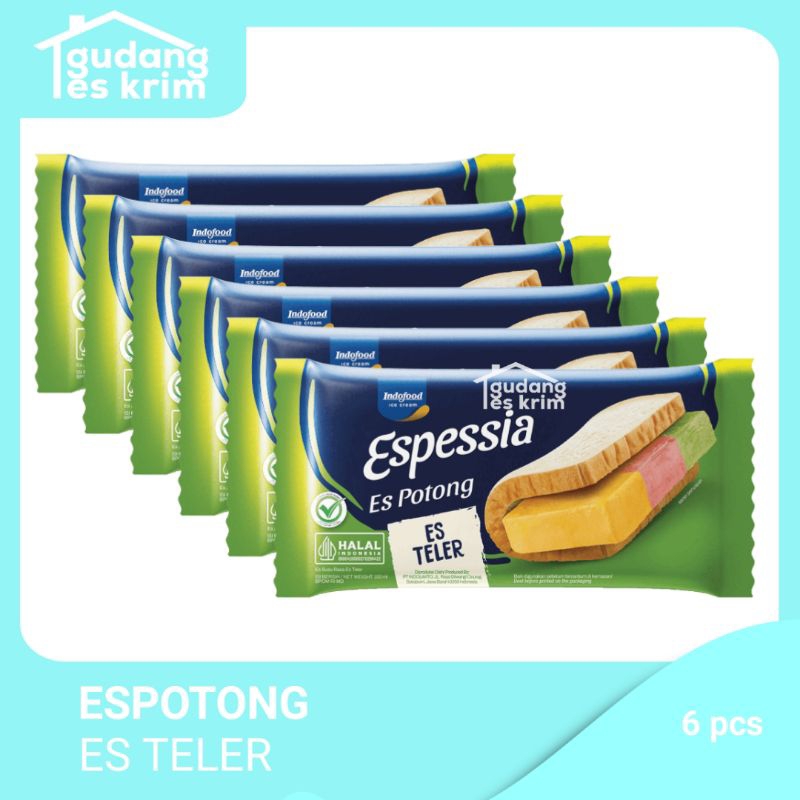 Jual Espessia Es Krim Potong Es Teler 100ML 6pcs | Shopee Indonesia