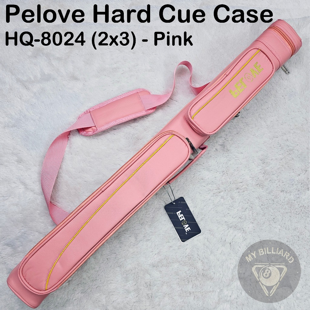 Jual PELOVE HQ-8024 Tas Stick Billiard 2x3 Hard Cue Case 2B3S - 5 Hole ...