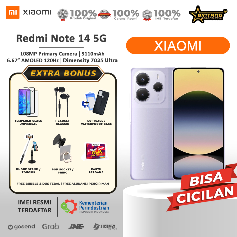 Jual xiaomi redmi note 14 5G ram 12/512gb ram 8/256gb redminote 14 4G ...