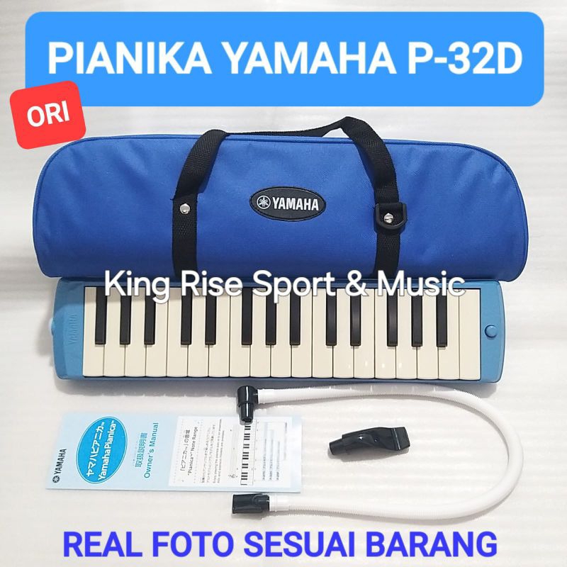 Jual Pianika YAMAHA P-32D Tas Biru - ORI | Shopee Indonesia