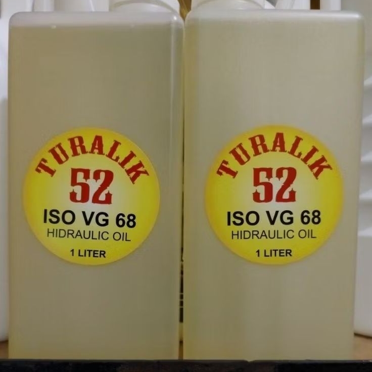 Jual Oli Hidrolik SAE 10 PER 1 LITER ISO VG 68 Turalik 52 Literan shock ...