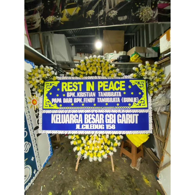 Jual Karangan Bunga Rest In Peace Garut | Shopee Indonesia