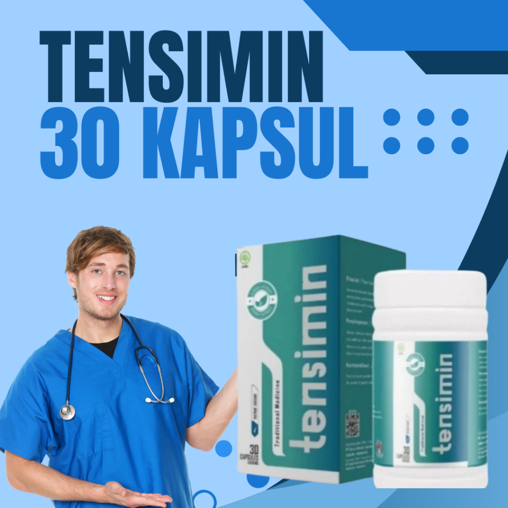 Jual Tensimin Asli Obat Hipertensi Jantung Struk Kolestrol Asam Urat ...